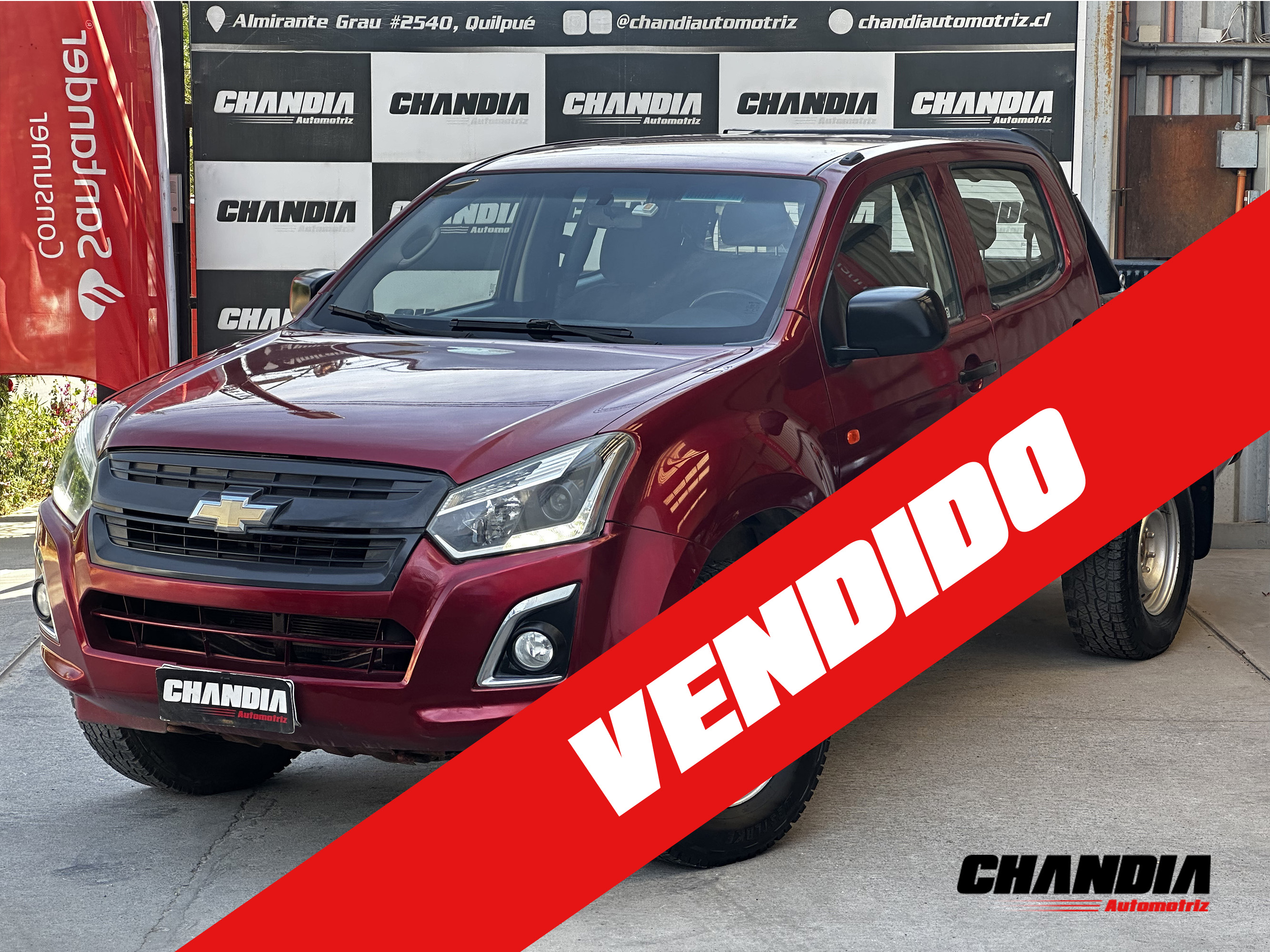 Chevrolet Dmax 2.5T 6MT 4×4, 2020 – Chandia Automotriz